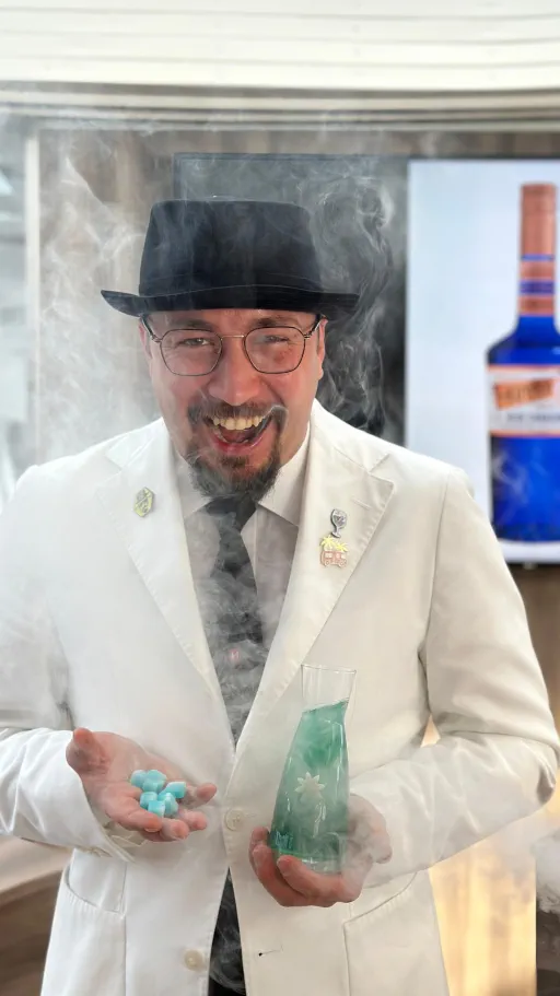 Blue Match Cocktail Recipe | Master Bartender